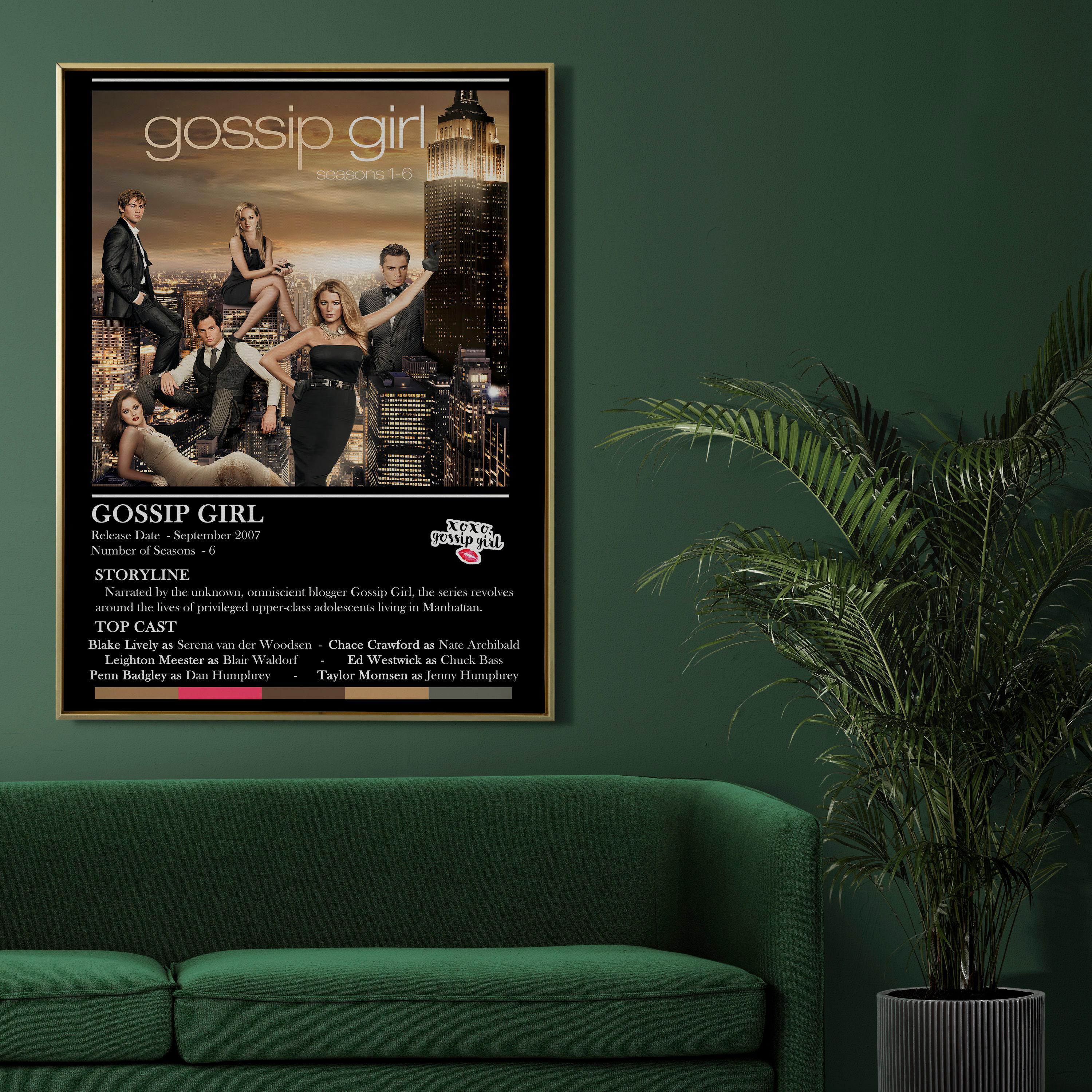 Gossip Girl TV Show Poster | Gossip Girl TV Serie Poster Print | Gossip ...