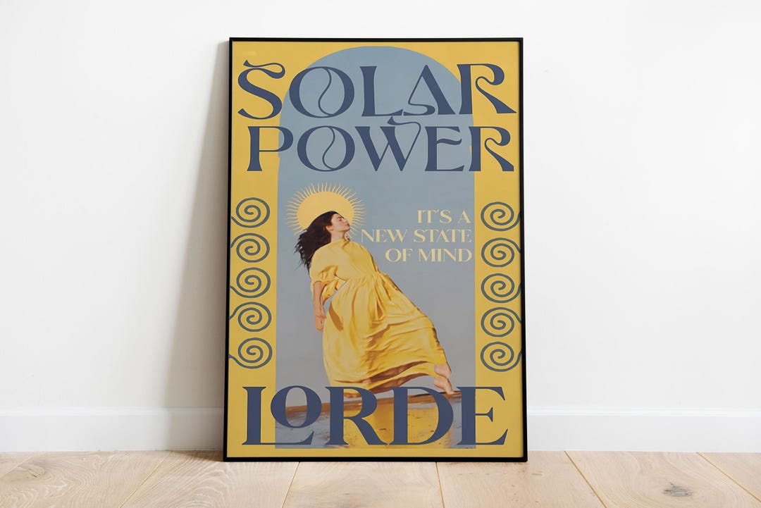 Lorde Poster Print | Artist Poster | Music Gift | Wall Decor | Room ...