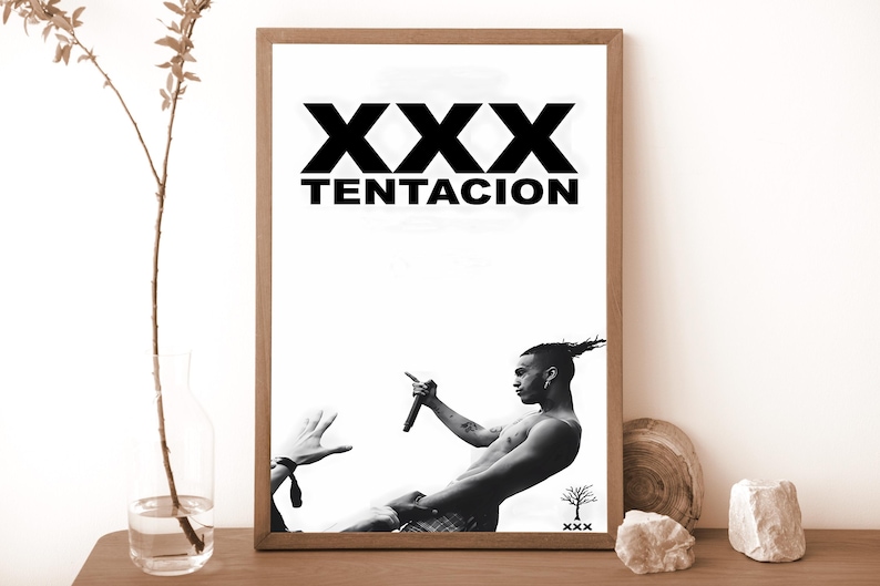 Xxxtentacion Poster Print | Artist Poster | Music Poster | Wall Decor ...