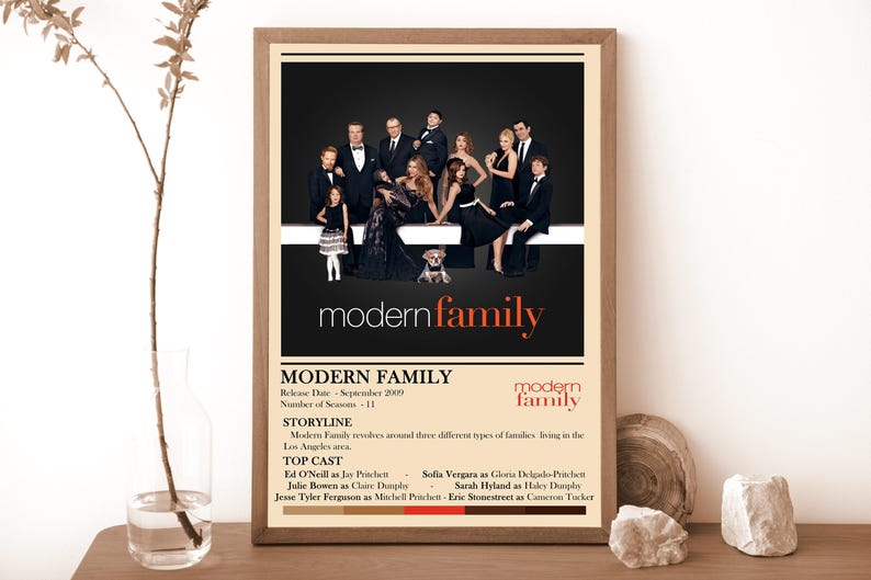 Modern Family TV Show Poster | Modern Family TV Serie Poster Print ...
