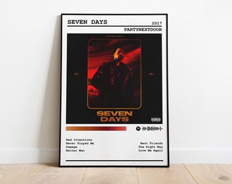 Party Next Door Print | Party Next Door Album Poster | Music Poster ...