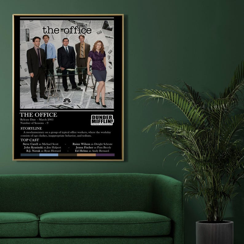 The Office TV Show Poster | the Office TV Serie Poster Print | the ...