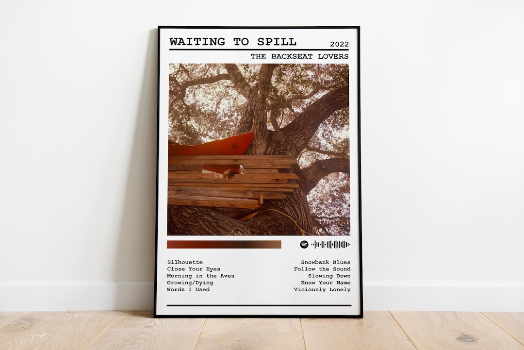 The Backseat Lovers Poster Print | Waiting to Spill Album Poster ...