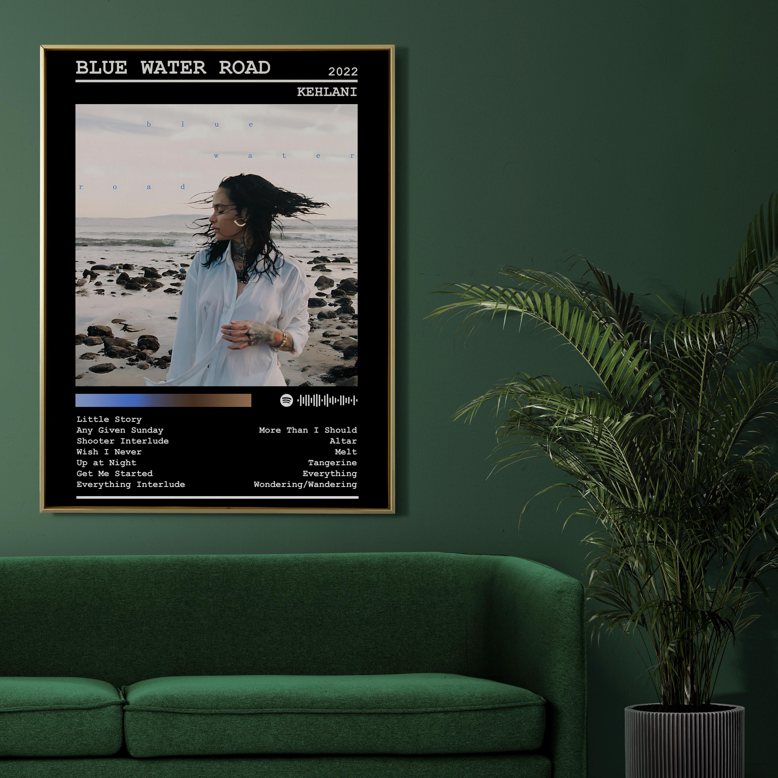 Kehlani Poster Print | Blue Water Road Album Poster | Music Poster ...