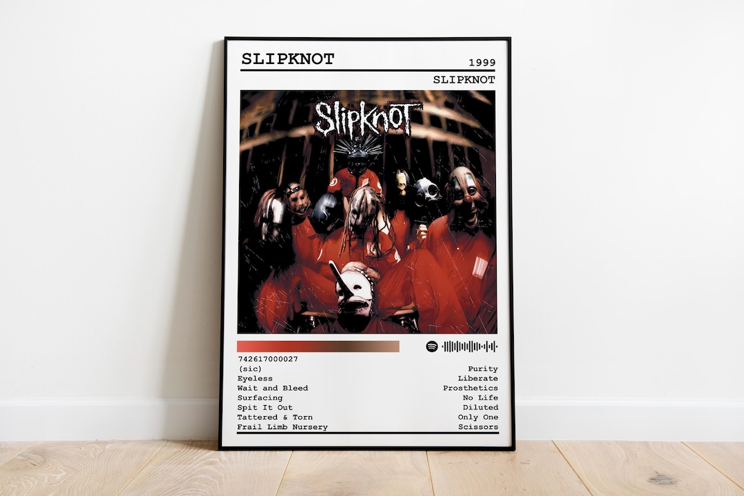 Slipknot Poster Print | Slipknot Album Poster | Music Poster | Album ...