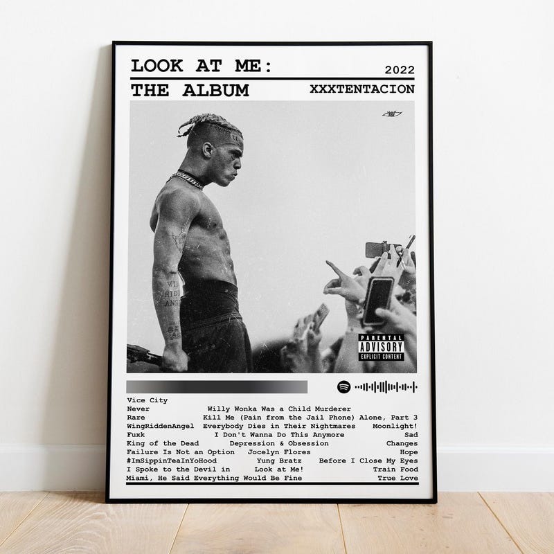 Xxxtentacion Poster Poster - Etsy
