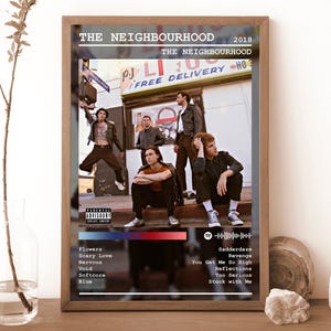 The Neighbourhood Poster Print | the Neighbourhood Album Poster | Music ...