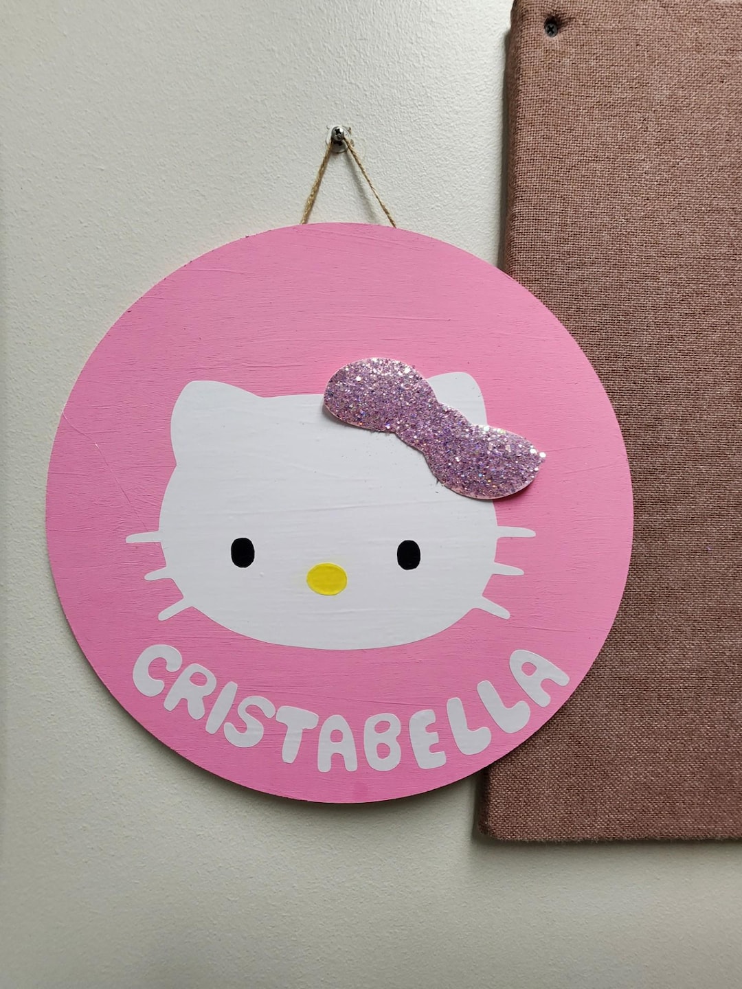 Wood Round, Hello Kitty, Door Hanger, Lakers, Kobe Bryant - Etsy