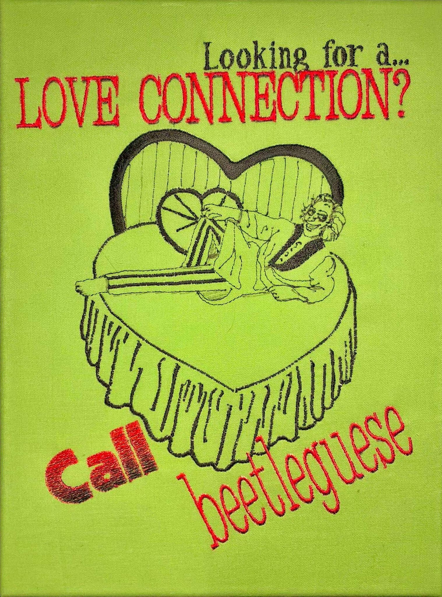 Beetlejuice Beetlejuice Love Connection Advertisement 2024 Movie Canvas ...