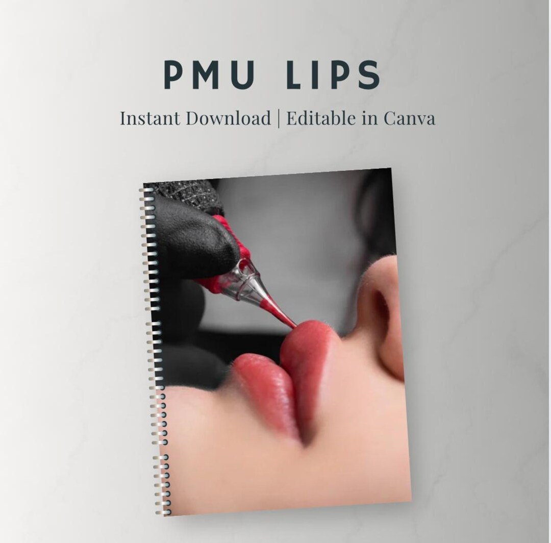 Lip Blush Training Manual, Lip Blushing Training Guide, Lip ...