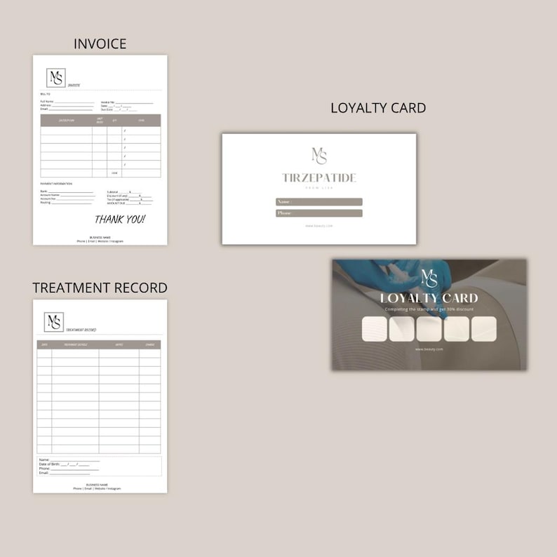 Tirzepatide Forms, Weight Loss, Client Intake Forms, Med Spa Forms, Fat ...