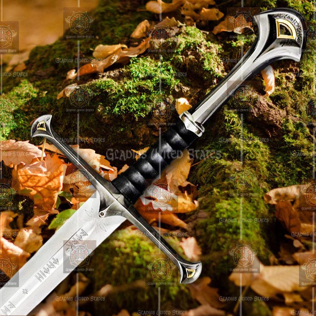 King Aragorn's Sword Lord of the Rings Swords, Anduril Narsil Sword ...
