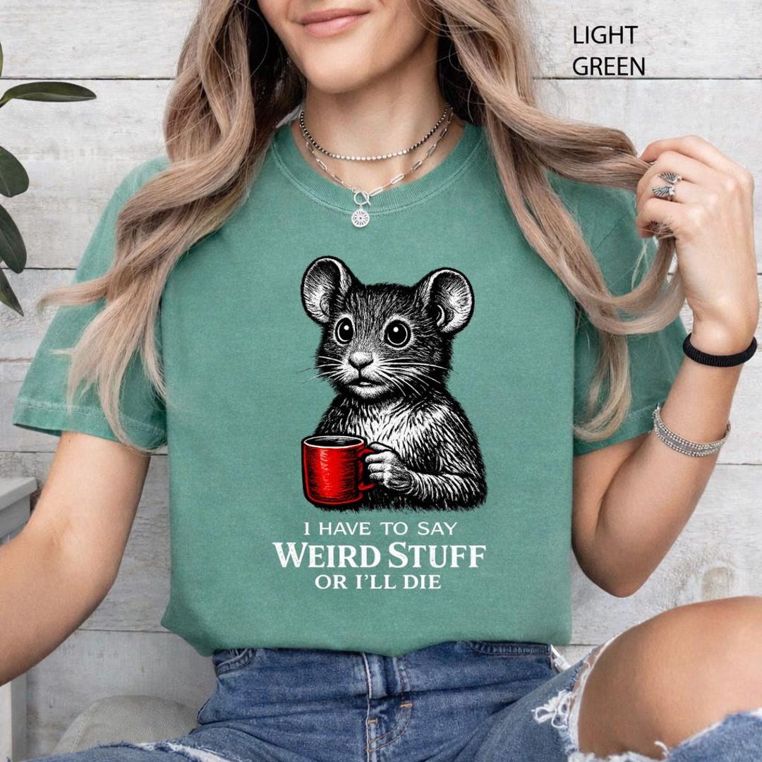 I Have to Say Weird Stuff or I’ll Die | Funny Meme Quote PNG | Retro ...