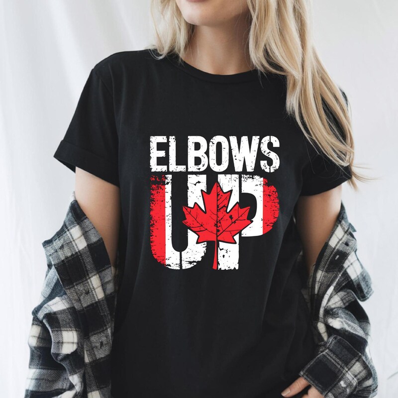 Elbows up T Shirts - Etsy