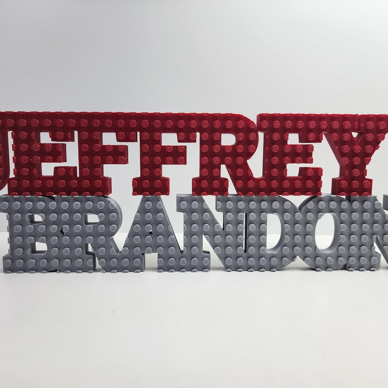 Legos Name Sign - Etsy