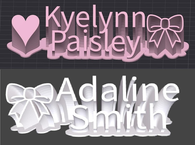 Custom | Personalized | Name Plate | 3D Printed - Etsy