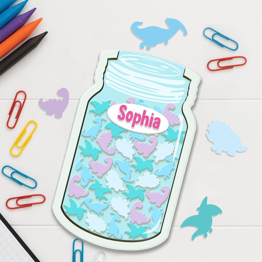 Personalized Classroom Reward Jar, Colorful Classroom Decor, Back to ...