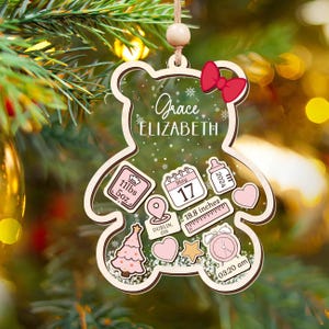 2016 Baby Ornament Etsy