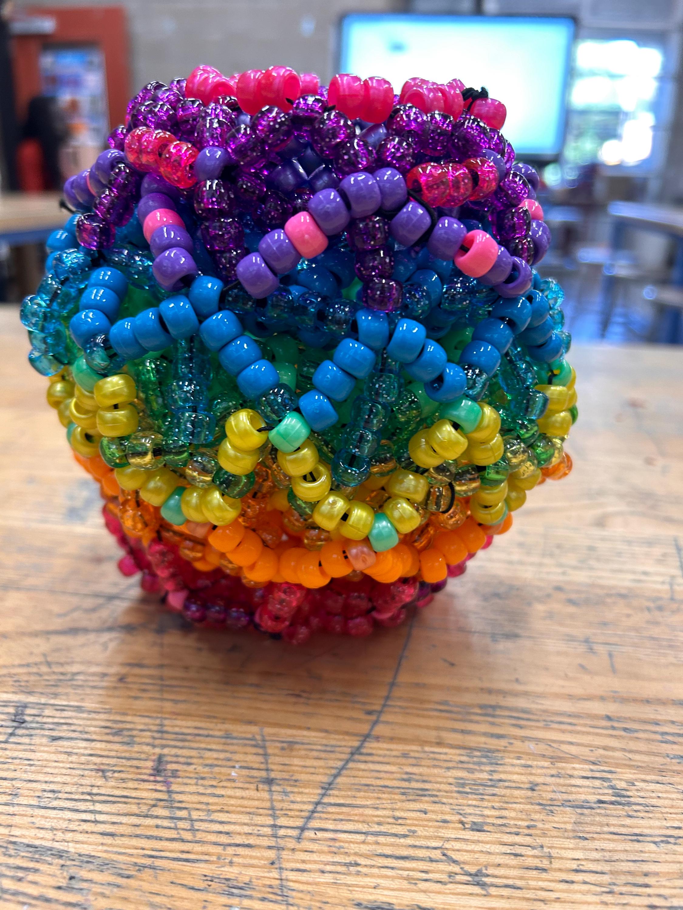 Giant Rainbow Kandi Cuff - Etsy