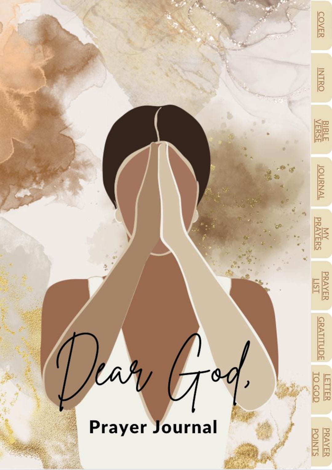 Dear God Prayer Journal - Prayer Journal for Women - Prayer Notebook ...