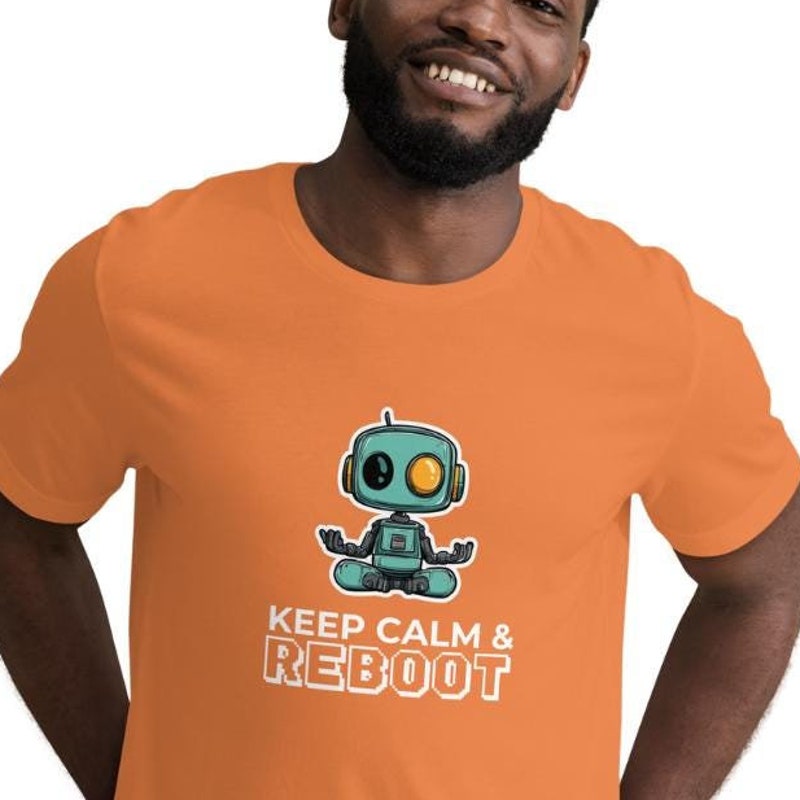 Robot T Shirt - Etsy
