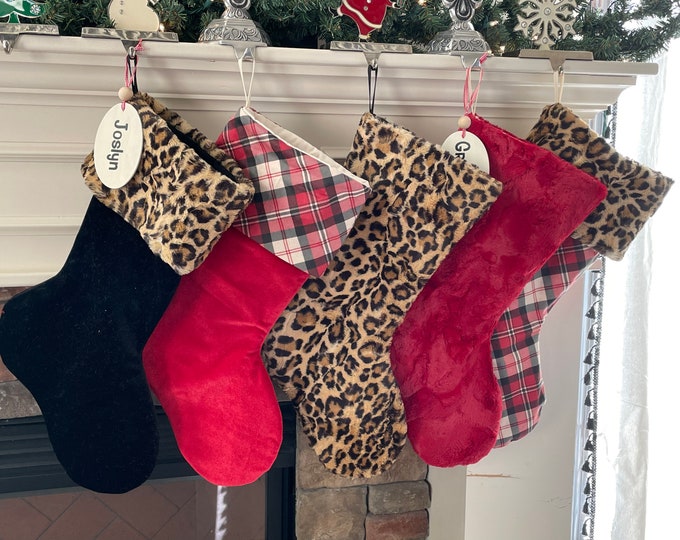 Christmas Clay Earrings Leopard Christmas Earrings Leopard - Etsy