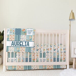 Mermaid Nursery Decor, Mermaid Baby Blanket, Mermaid Crib Bedding Set ...
