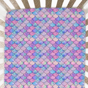 Mermaid Crib Bedding Set, Mermaid Baby, Mermaid Nursery Bedding ...