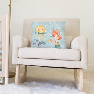 Mermaid Nursery Decor, Mermaid Baby Blanket, Mermaid Crib Bedding Set ...