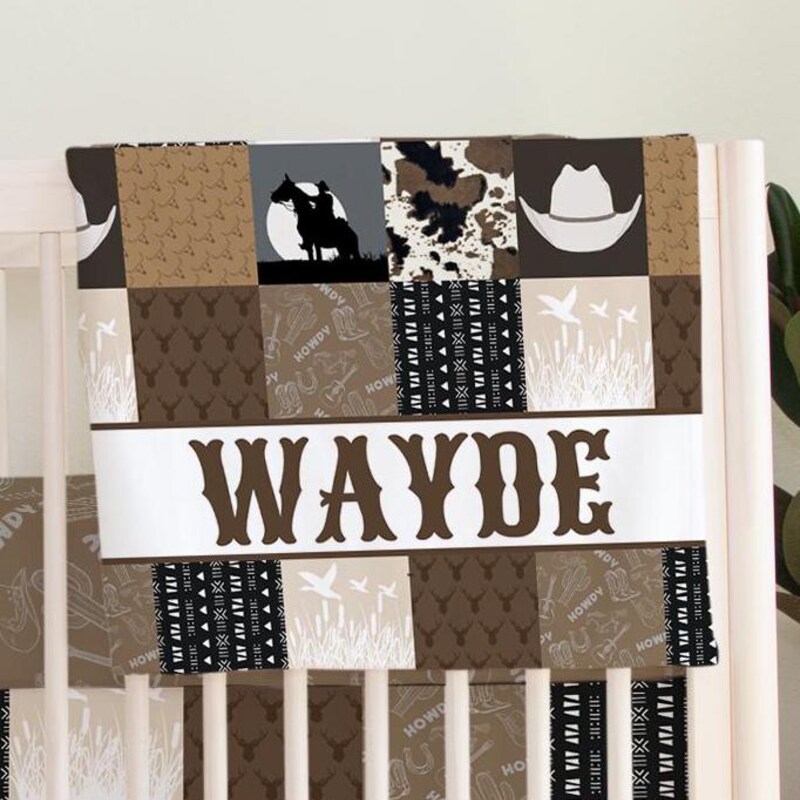 Western Baby Bedding - Etsy