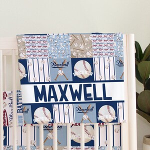Vintage Baseball Nursery, Vintage Baseball Crib Bedding, Baseball Crib ...