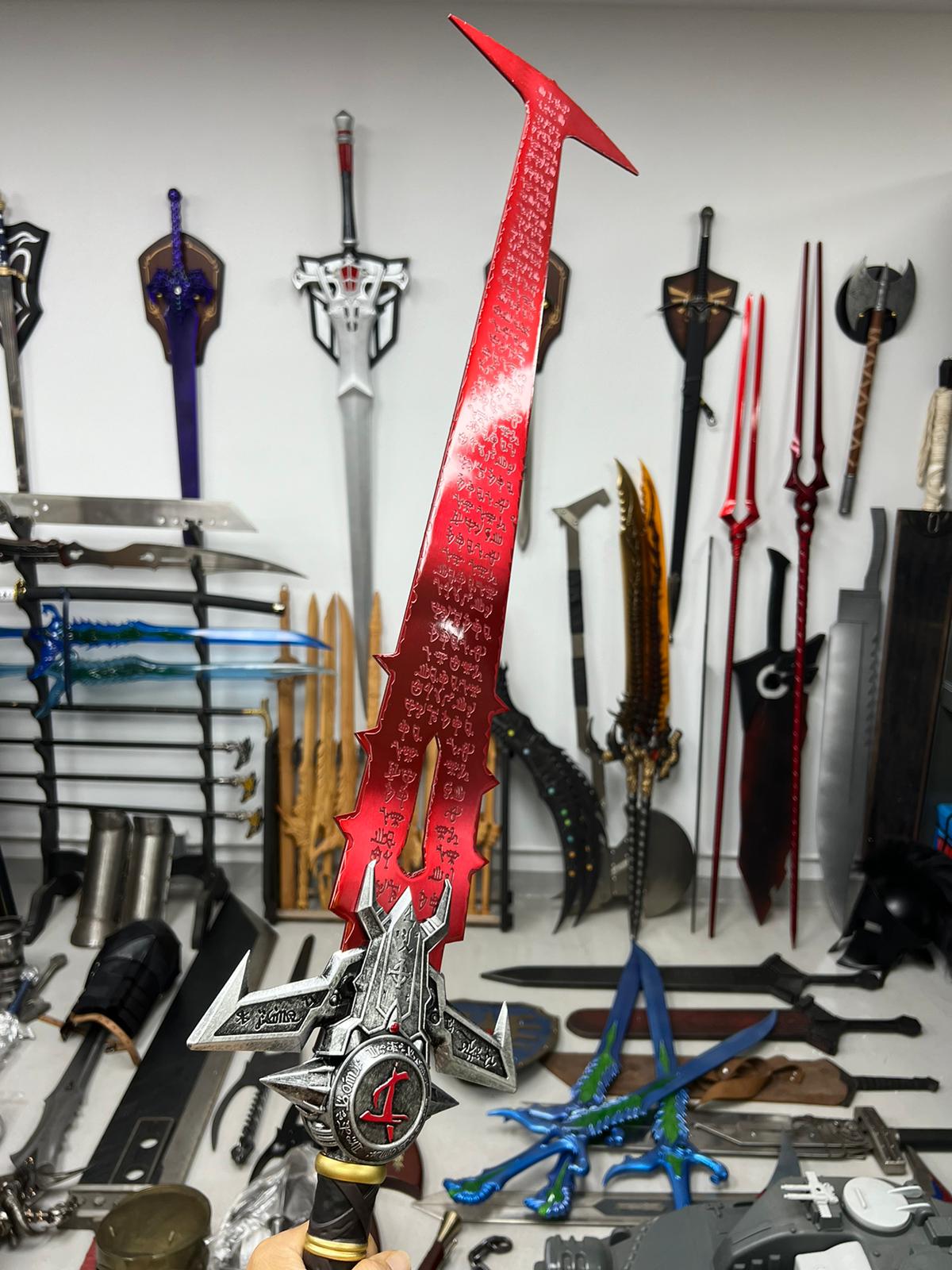 Doom Eternal Crucible Sword Metal Cosplay Weapon - Etsy