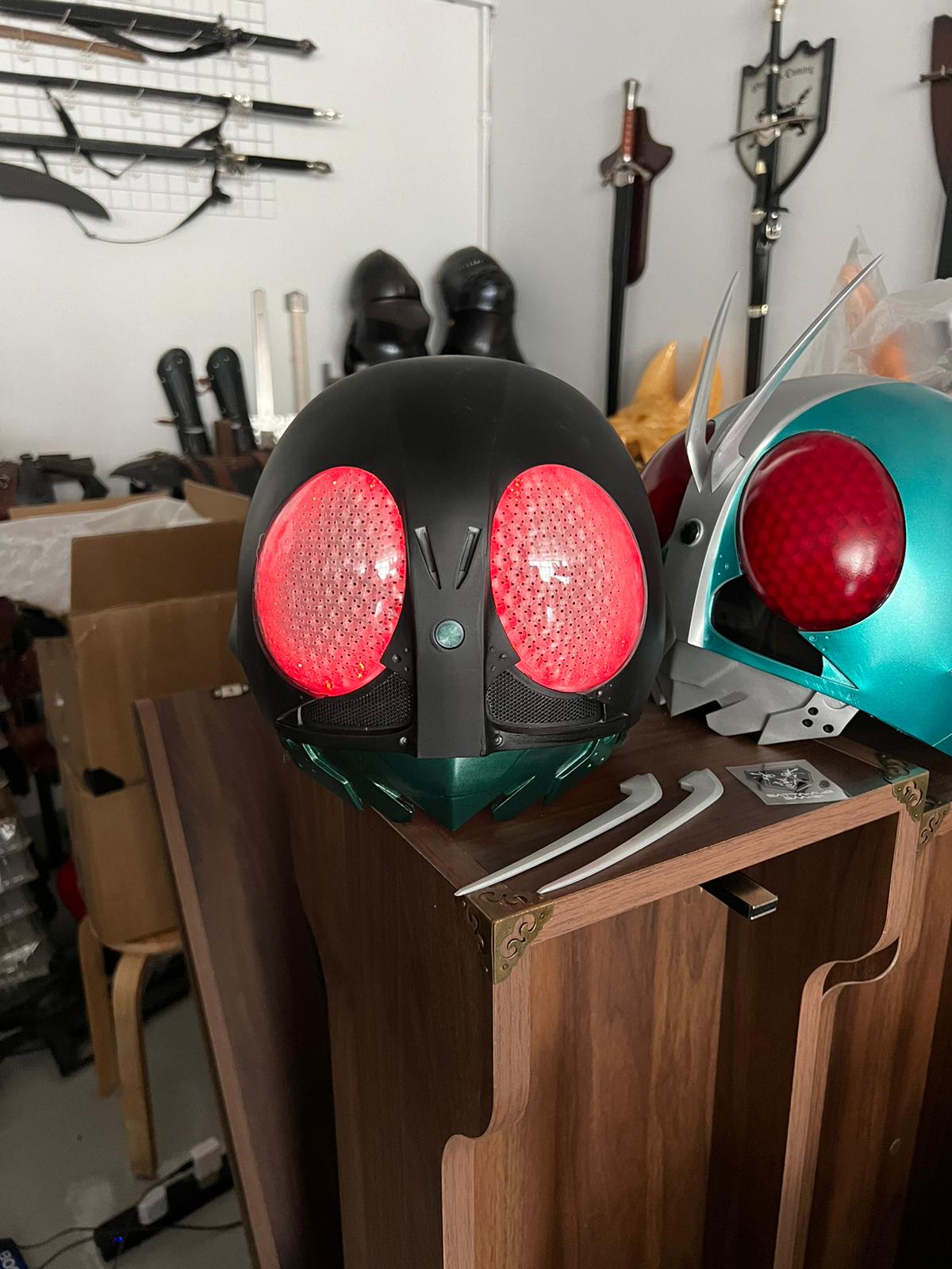 3d Print LED Masked Kamen Rider 2023 New Version V1 V2 V3 Shocker ...