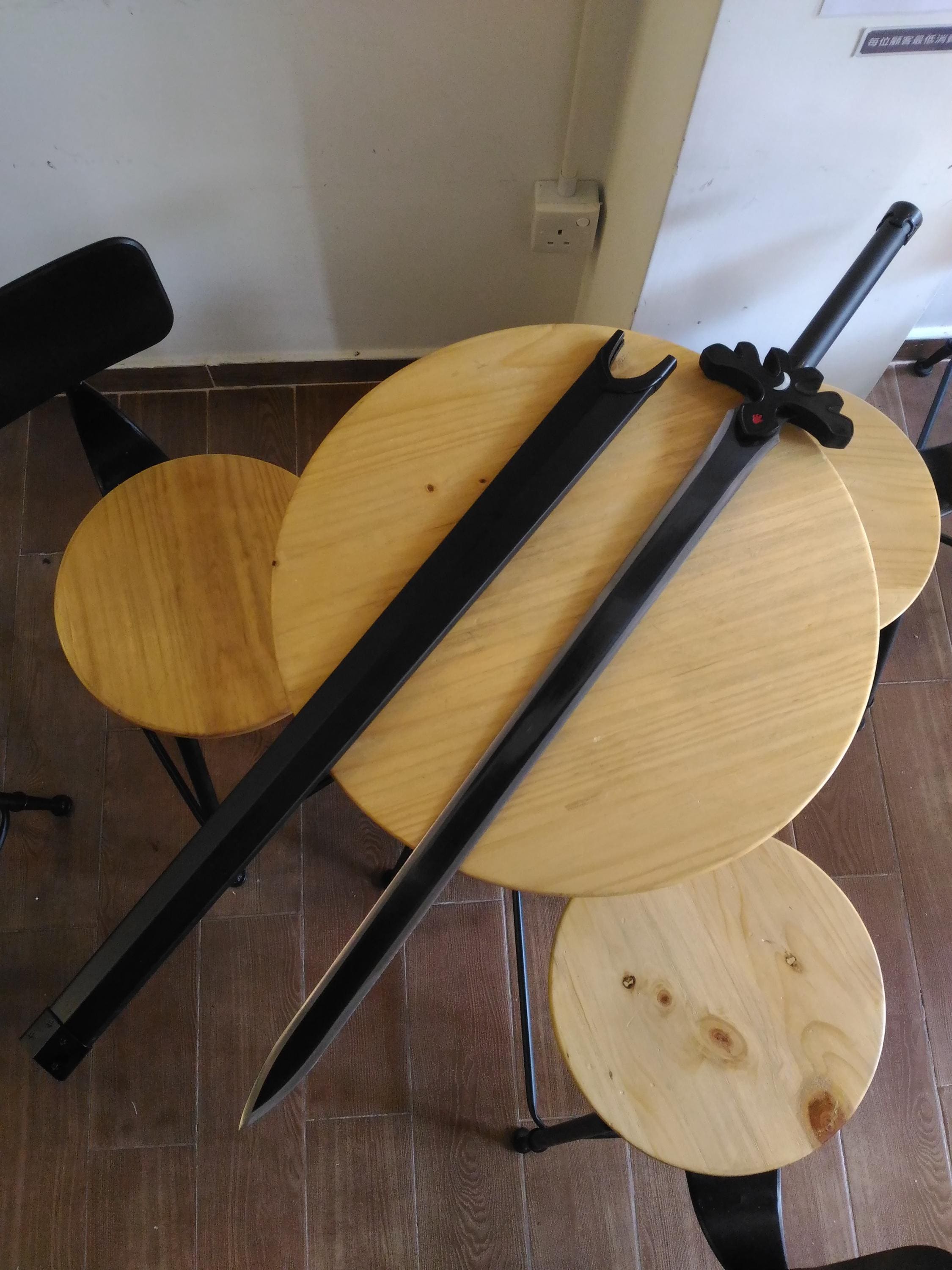 SAO Elucidator Dark Repulser Night Sky Excalibur Asuna Lambent Light ...