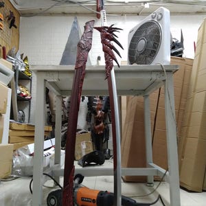 Monster Hunter World Now Jaw Blade Cosplay Weapon Giant Sword - Etsy