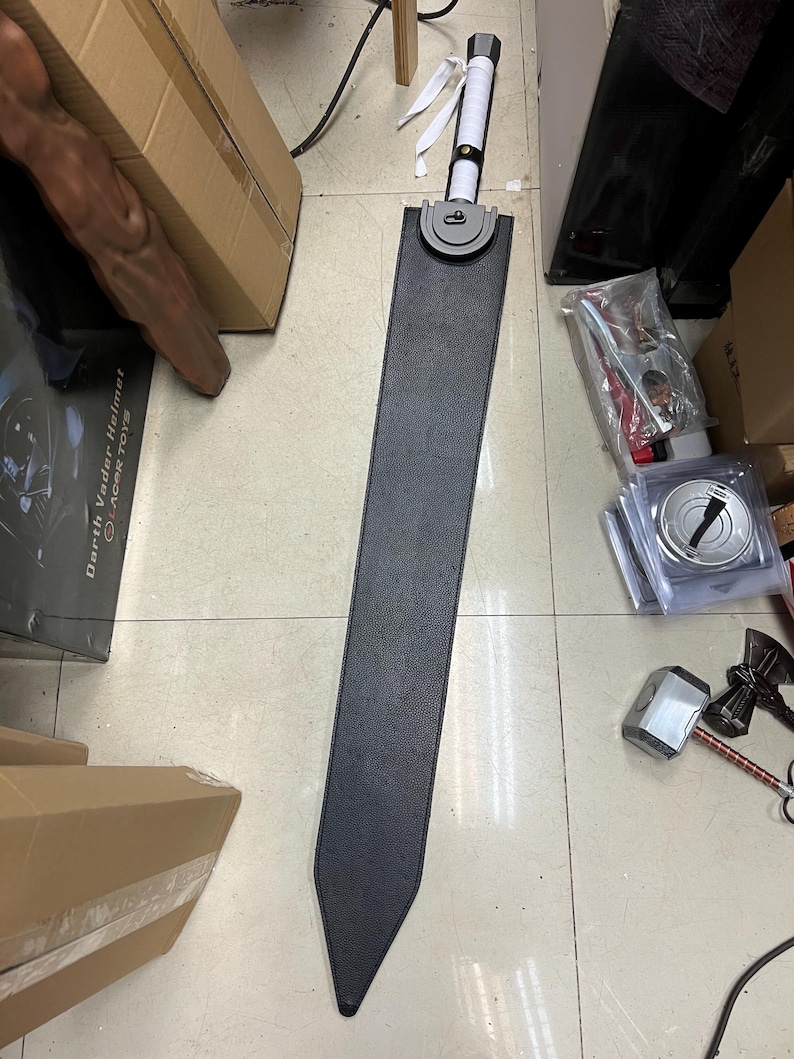 Steel PU PVC Berserk Guts Dragon Slayer Sword Blade Berserker Cosplay ...