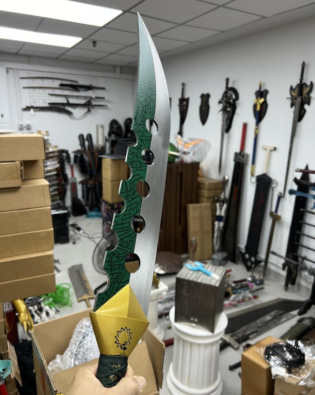 Seven Deadly Sins Dagger Short Sword Lostvayne Cosplay Weapon - Etsy