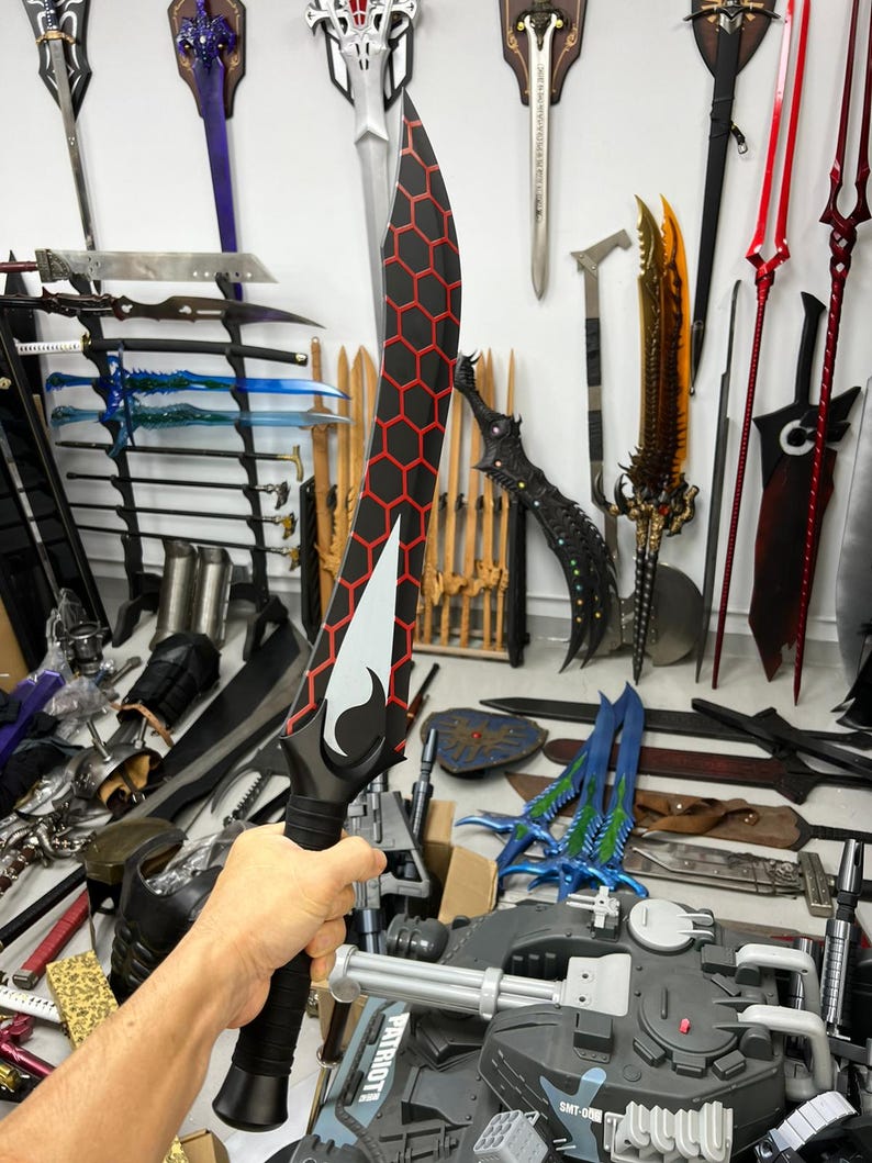 Fate Stay Night Grade Order FGO Archer Levelling Blades Swords Cosplay ...