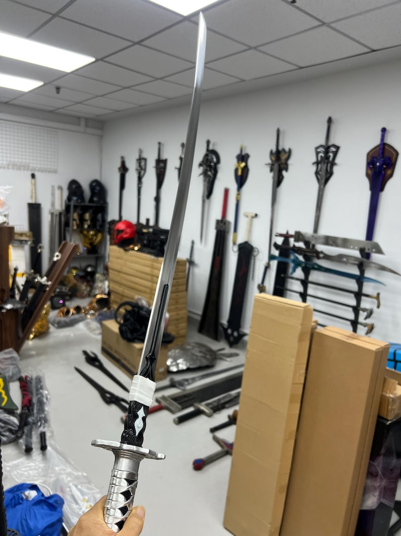 Neir 2B Automata Steel Katana Blade Cosplay Metal Sword Weapon A2 9S - Etsy