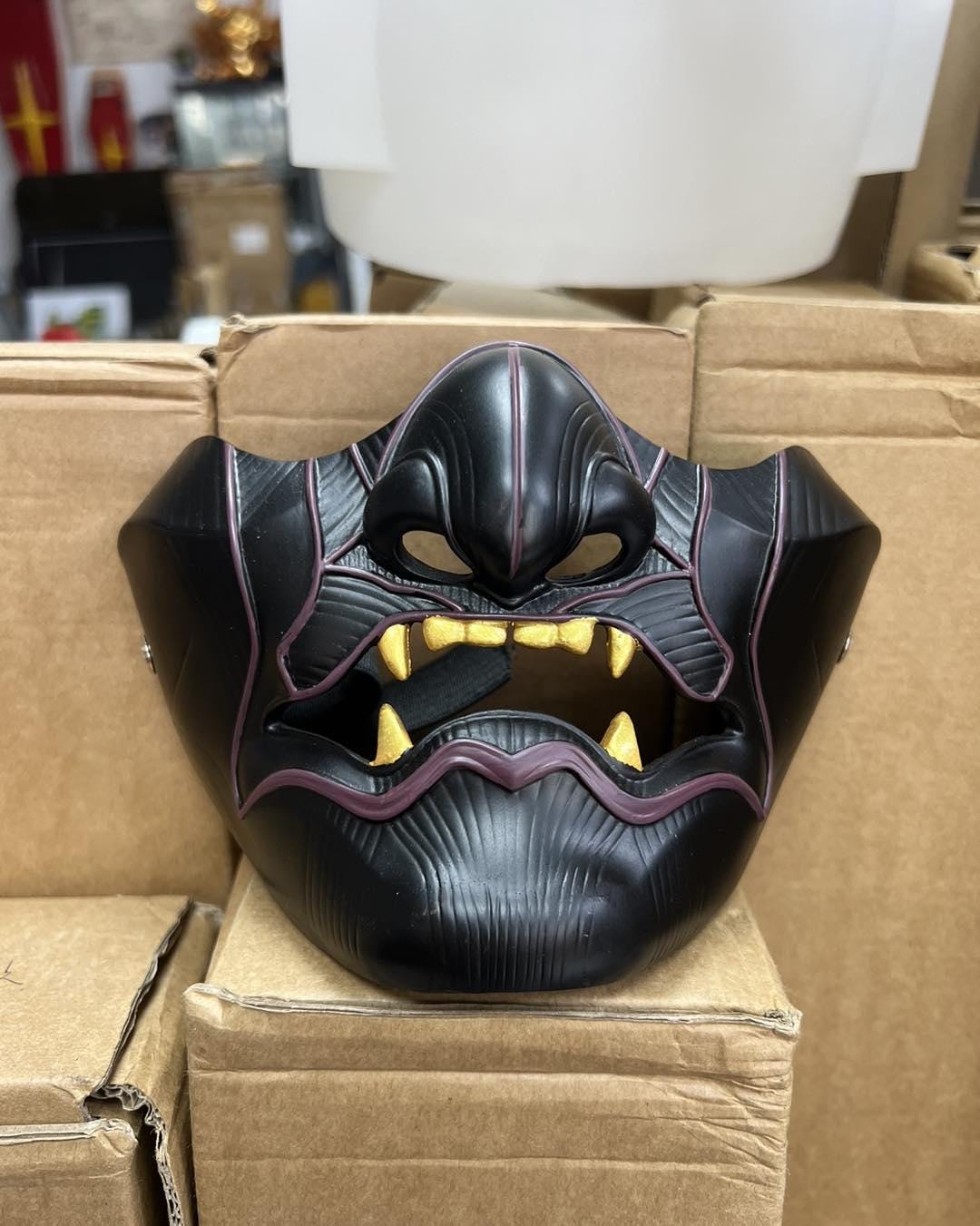 Ghost of Tsushima Mask Cosplay - Etsy