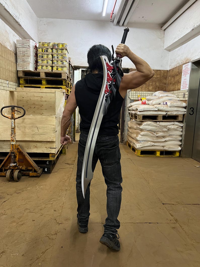 Steel Rebellion Red Queen Yamato Devil Dante Sword Blade Cosplay Metal ...