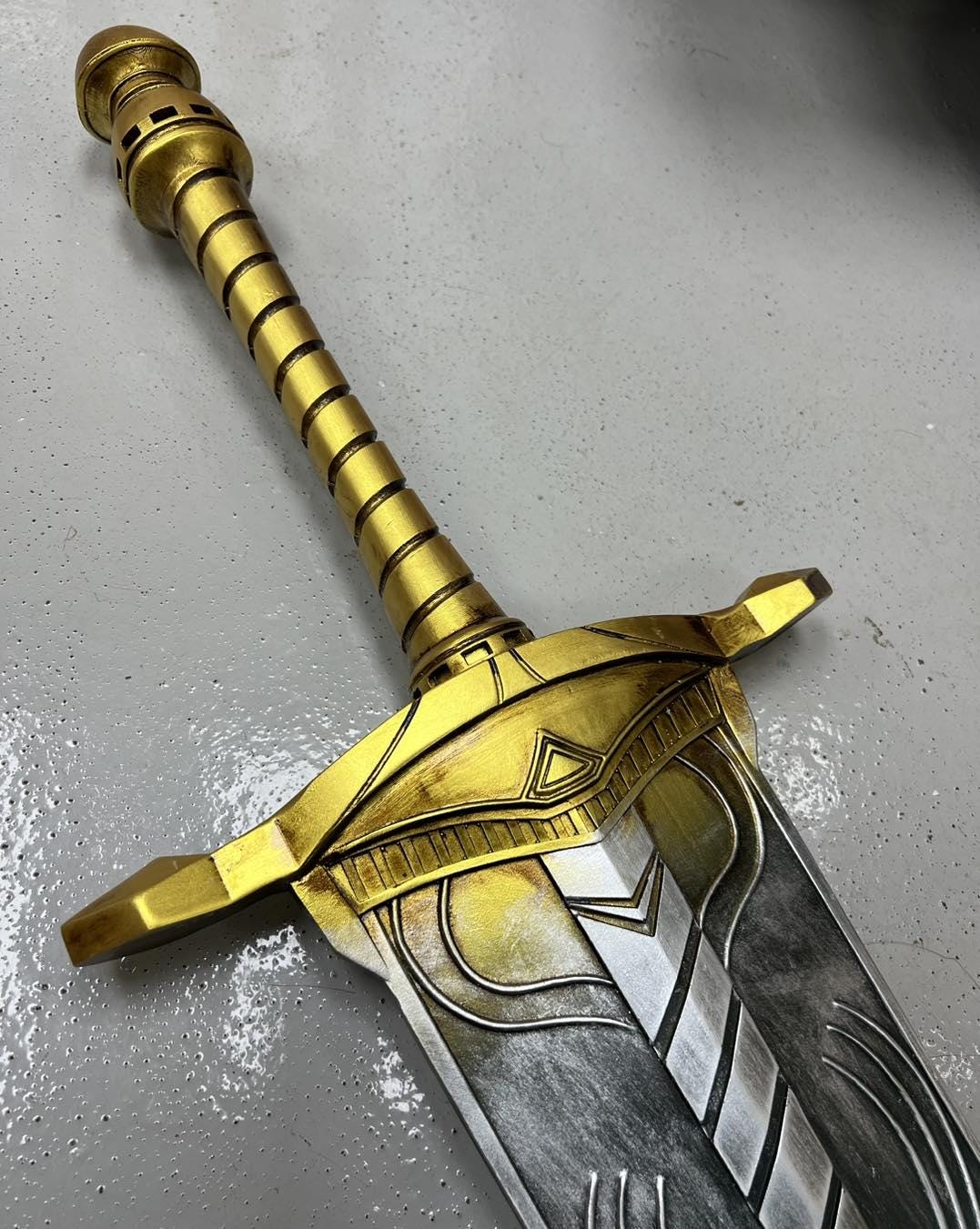 Moonlight Greatsword Moon Light Sword Shield Cosplay Dark Souls Elden ...