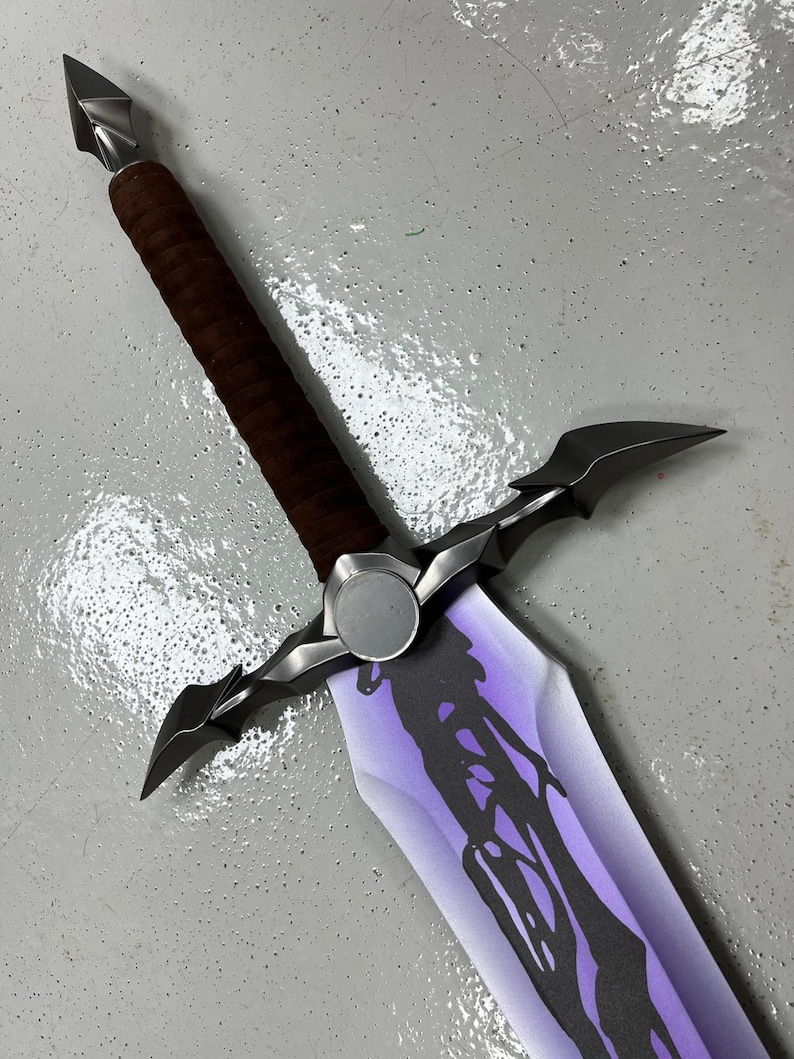 Demon King Evil Sword Knight Killer Metal Cosplay Solo Weapon - Etsy