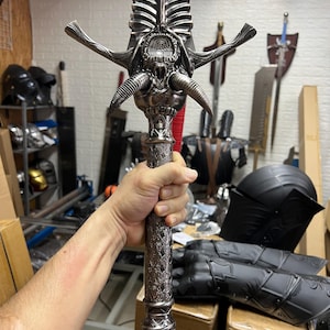 Steel Rebellion Red Queen Yamato Devil Dante Sword Blade Cosplay Metal ...