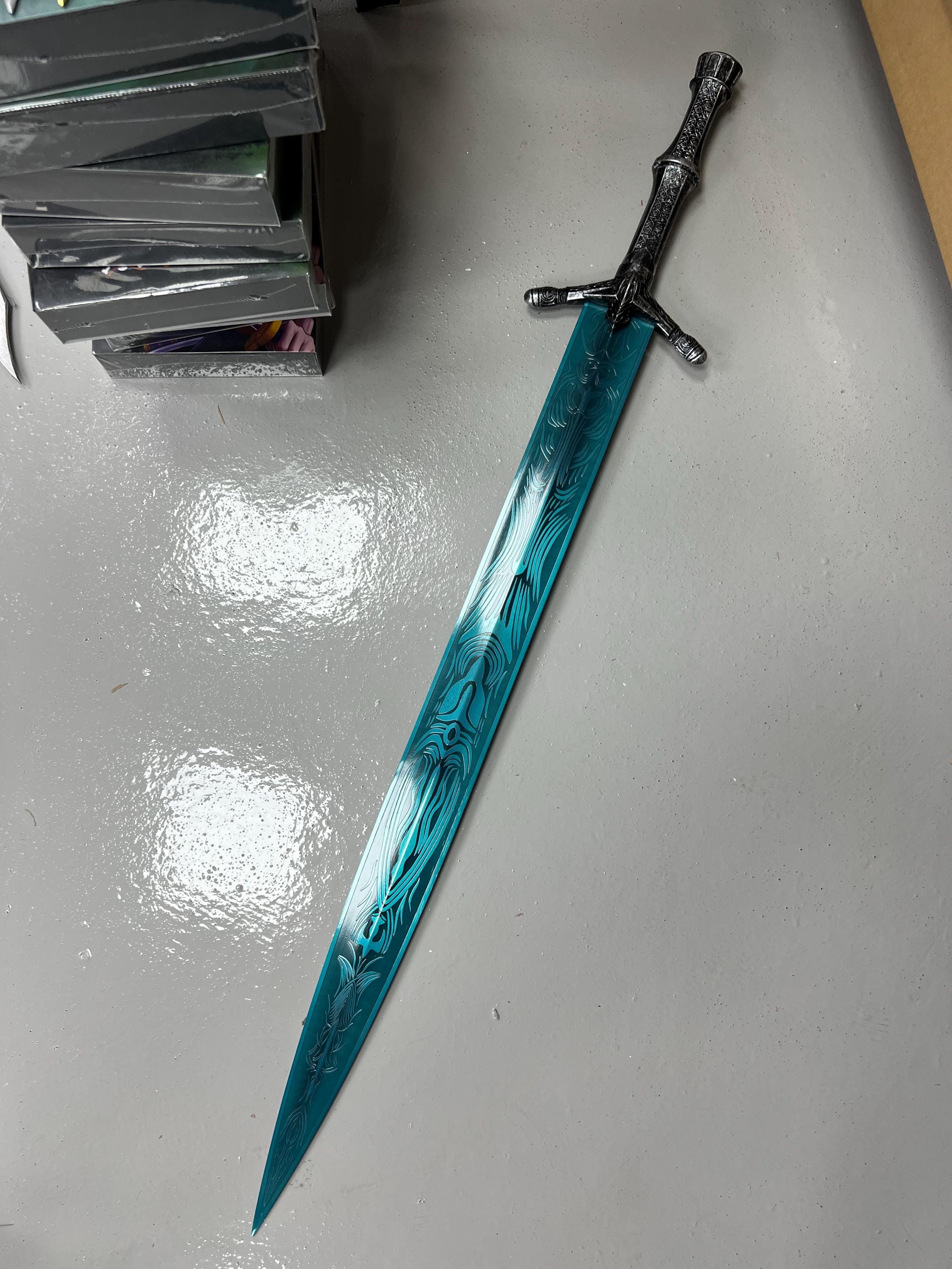 Bloodborne Dark Souls Elden Ring Moonlight Sword Dark Moon Cosplay ...