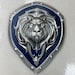 WOW Warcraft Metal Lion Shield Steel Sword Cosplay Weapon Armor - Etsy