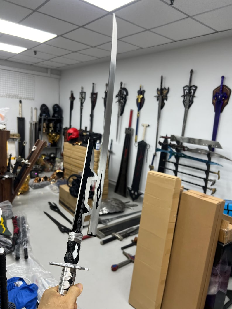 Neir 2B Automata Steel Katana Blade Cosplay Metal Sword Weapon A2 9S - Etsy