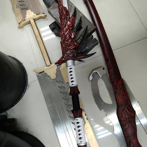 Monster Hunter World Now Jaw Blade Cosplay Weapon Giant Sword - Etsy