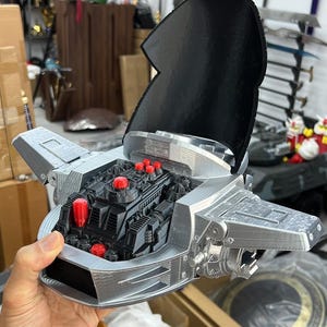 3d Print Robot Robocop OCP ED-209 Mecha ED209 1987 2014 Sliver Black ...