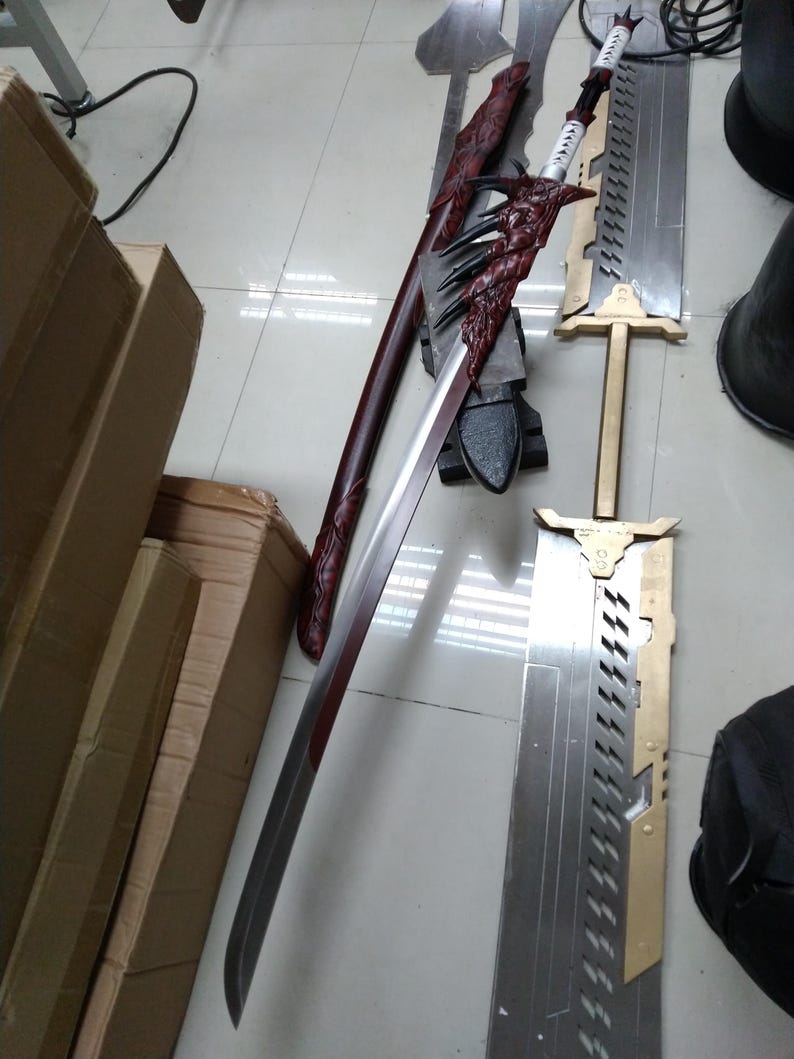 Monster Hunter World Now Jaw Blade Cosplay Weapon Giant Sword - Etsy